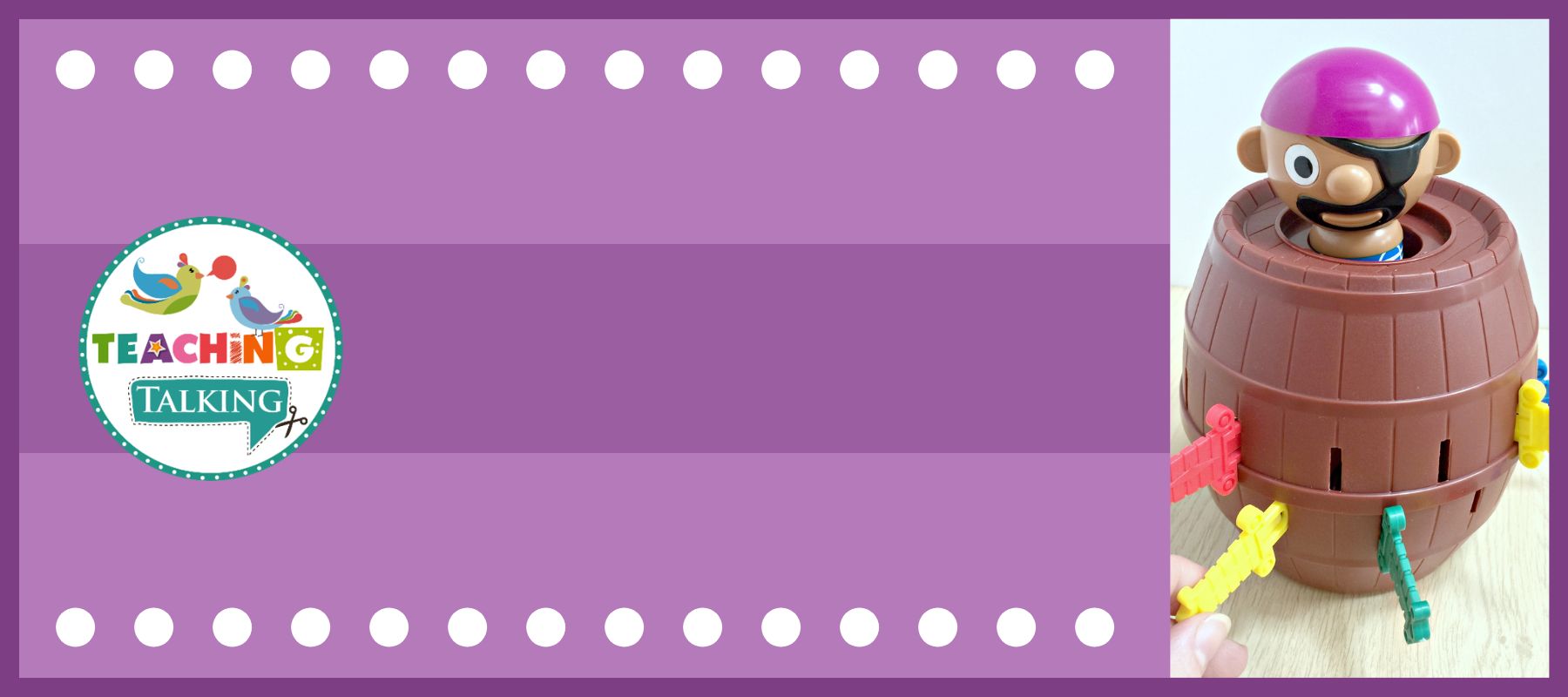 Pop Up Pirate for Speech Therapy - Teaching Talking