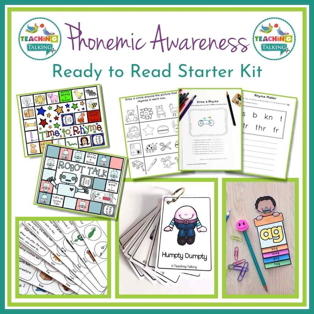 Preschool Ready to Read Kit - Starter - Teaching Talking