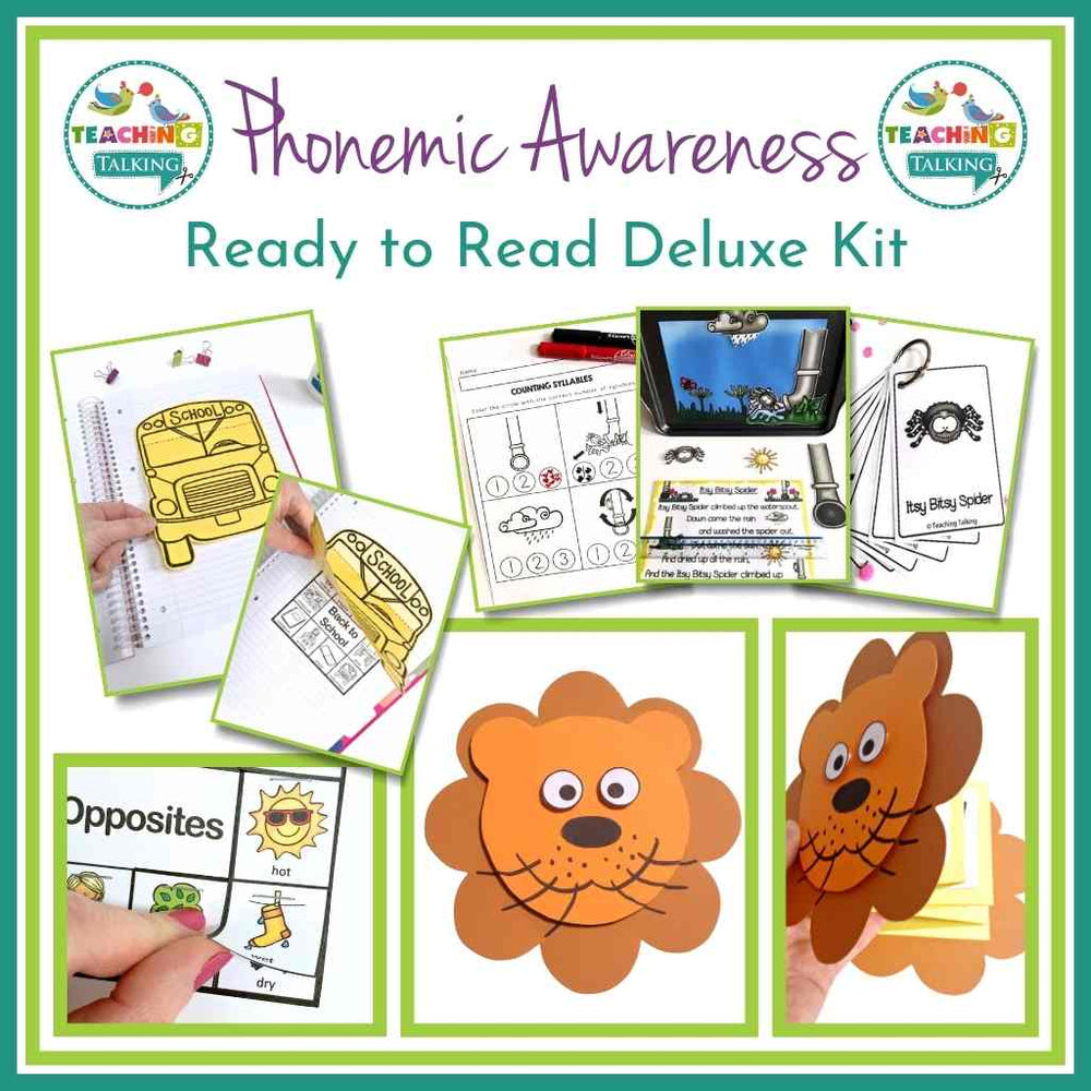 Preschool Ready to Read Kit - Deluxe - Teaching Talking