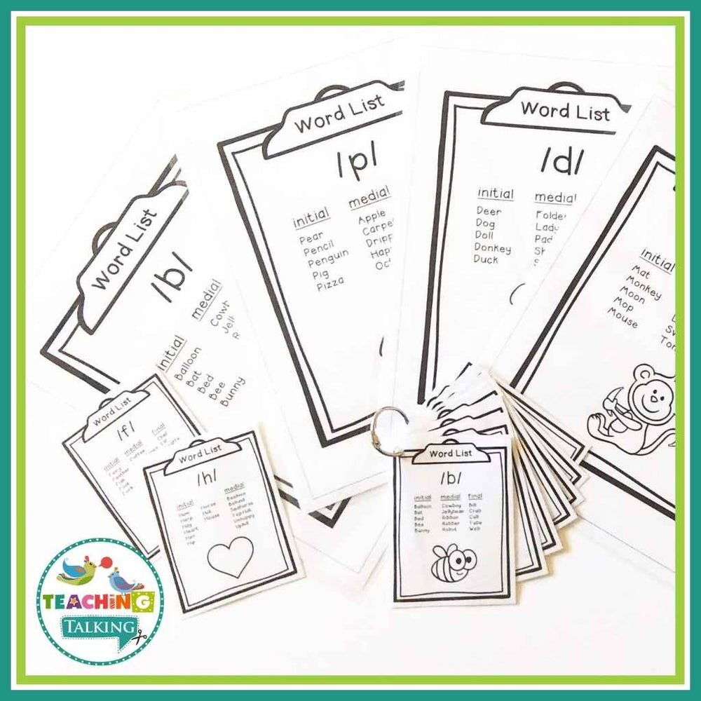 Quick and Easy Articulation Kit - Deluxe - Teaching Talking