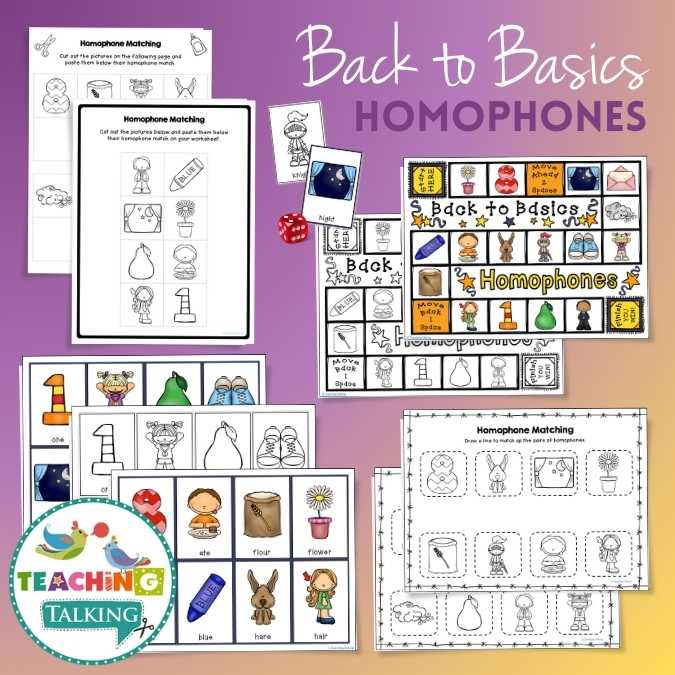 Back to Basics Language Worksheets, Game and Cards Value Bundle ...