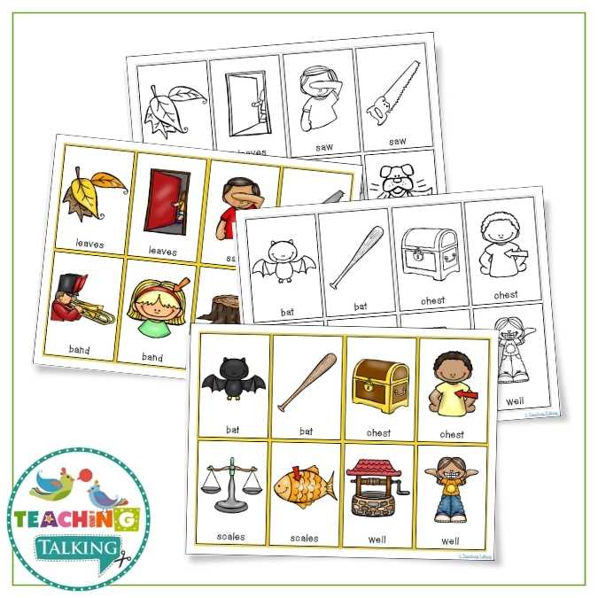 Worksheets, Game and Cards for Homonyms - Teaching Talking