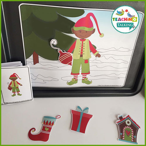 Christmas Preschool Language Activities for Speech Therapy - Teaching ...