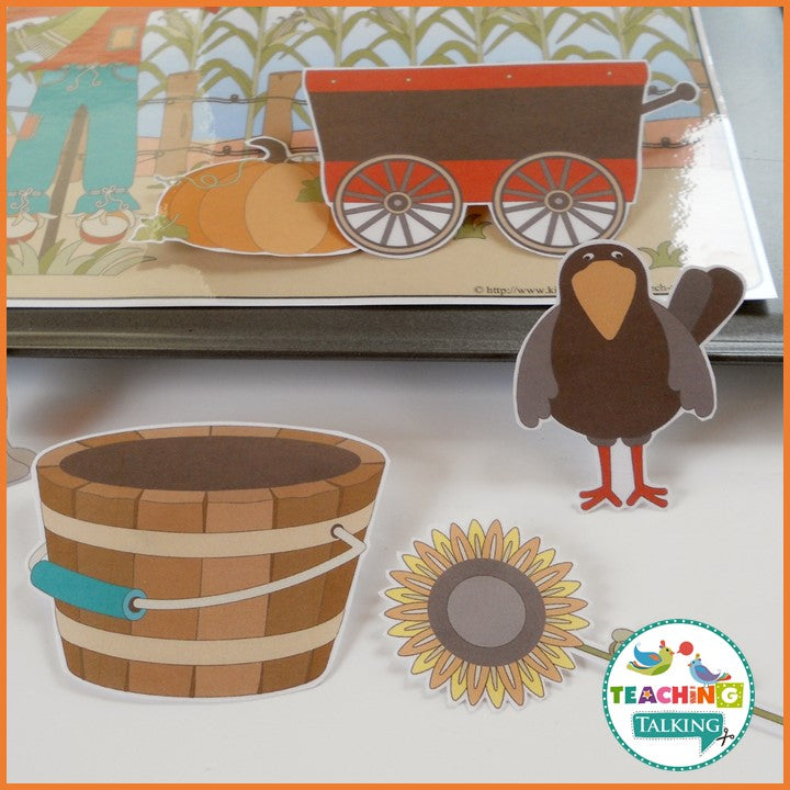 Fall Preschool Language Activities for Speech Therapy - Teaching Talking