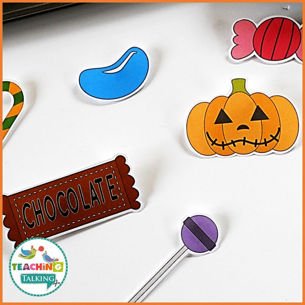 Halloween Preschool Language Activities for Speech Therapy - Teaching ...