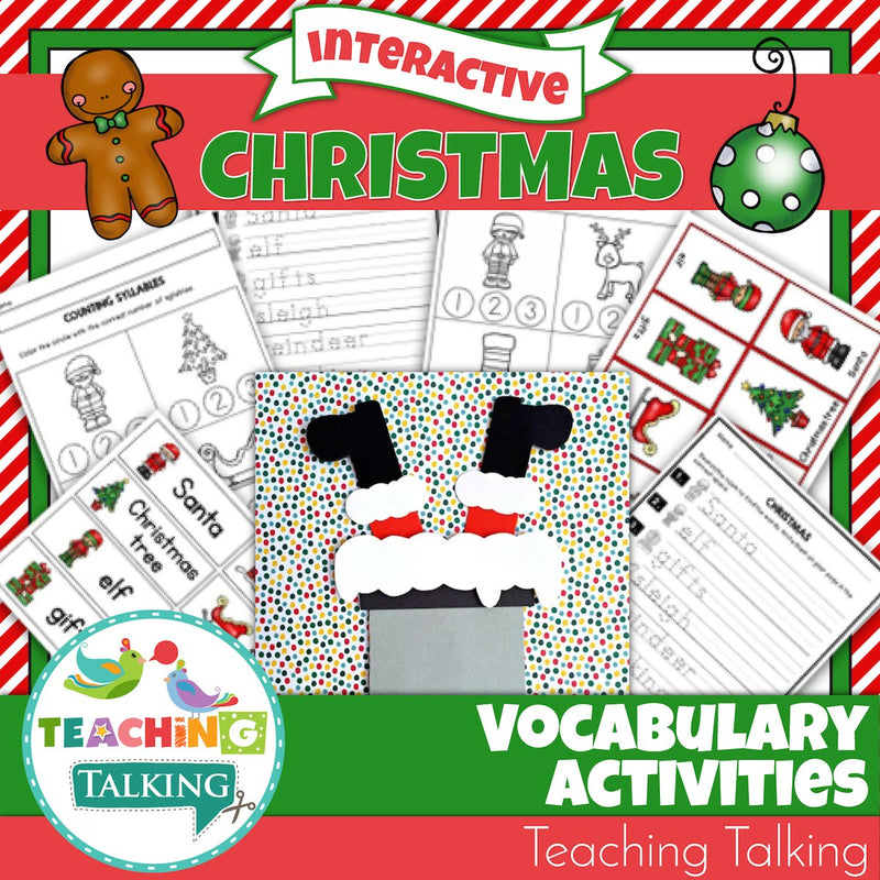 Christmas Vocabulary Activities - Teaching Talking