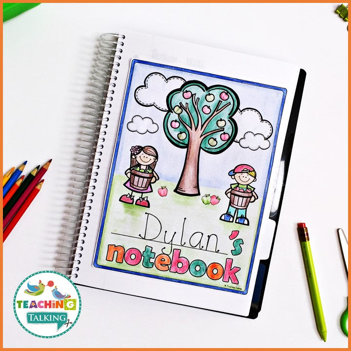 Fall Articulation Activities for Notebooks - Teaching Talking