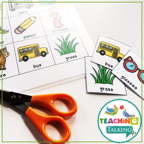Print and Go Articulation Cards for Speech Therapy - Teaching Talking