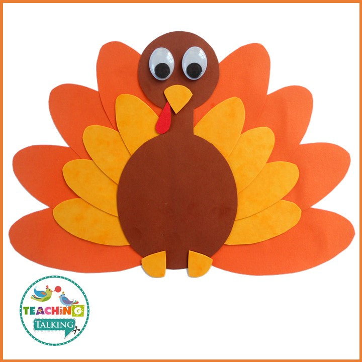 Print & Go Language Activity Worksheets for Thanksgiving - Teaching Talking