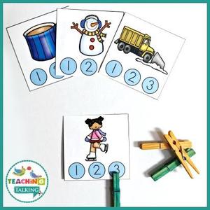 Winter Vocabulary Activities - Teaching Talking
