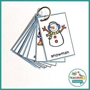 Winter Vocabulary Activities - Teaching Talking