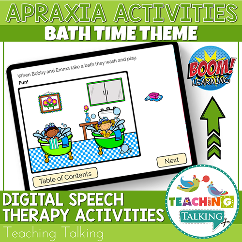 BOOM Cards - Apraxia Activities Value Bundle - Teaching Talking