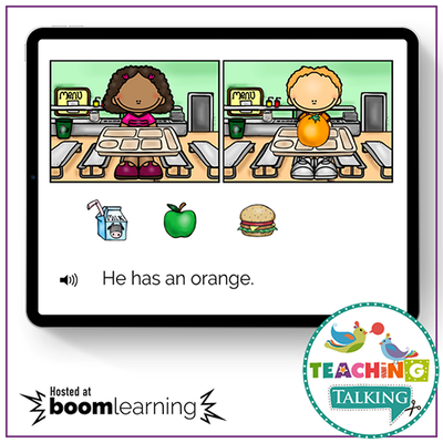 BOOM Cards for Preschool Language Bundle - Teaching Talking