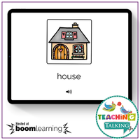 BOOM Cards - Understanding Early Nouns - Teaching Talking