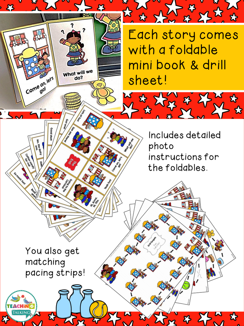 Apraxia of Speech Activities Carnival Pack and BOOM! Cards - Teaching ...