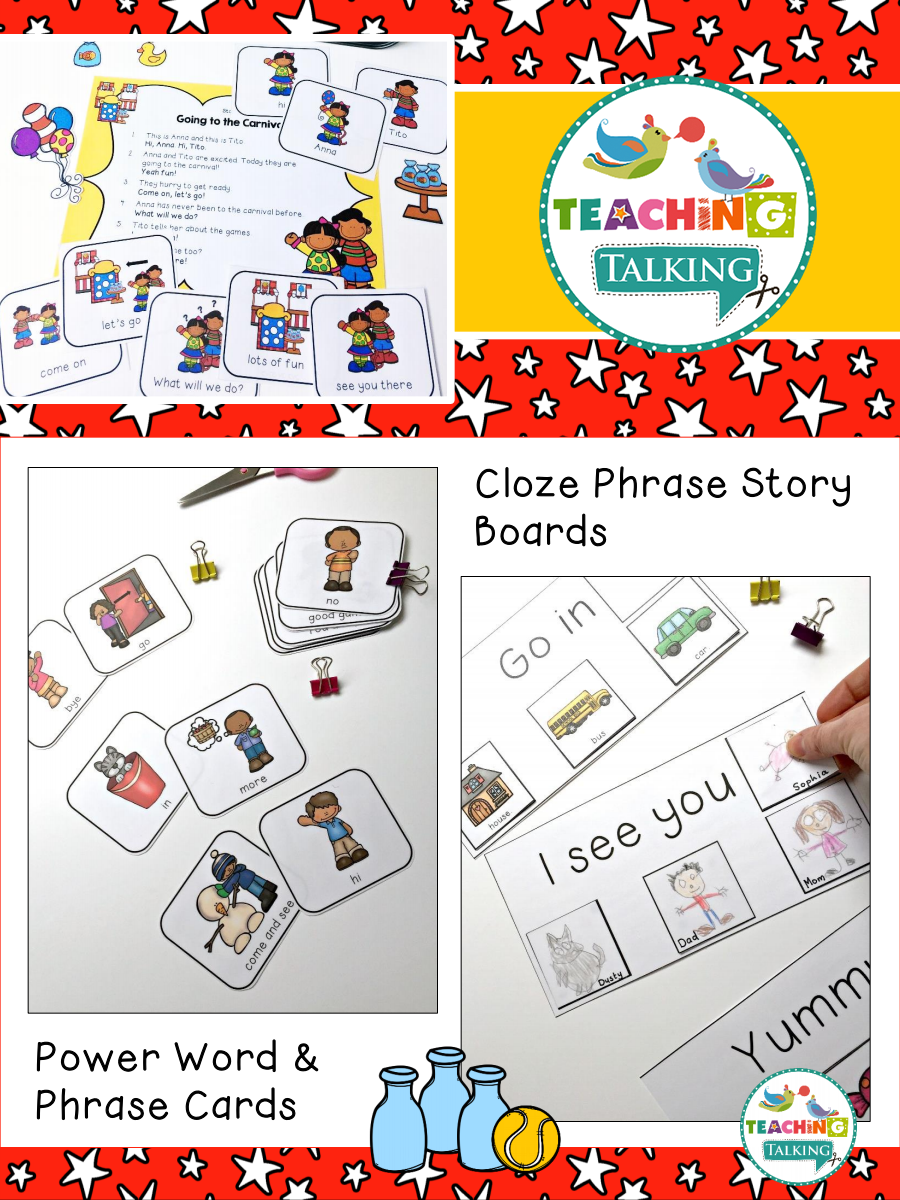 Apraxia of Speech Activities Carnival Pack and BOOM! Cards - Teaching ...