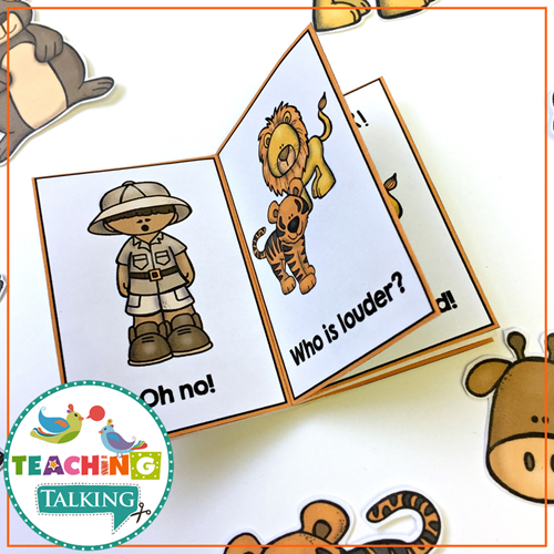 Apraxia of Speech Activities Zoo Pack and BOOM! Cards - Teaching Talking