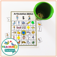 Articulation BINGO for Speech Therapy Value Bundle - Teaching Talking