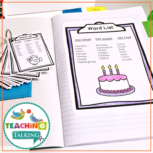 Articulation Notebooks for Speech Therapy Value Bundle - Teaching Talking