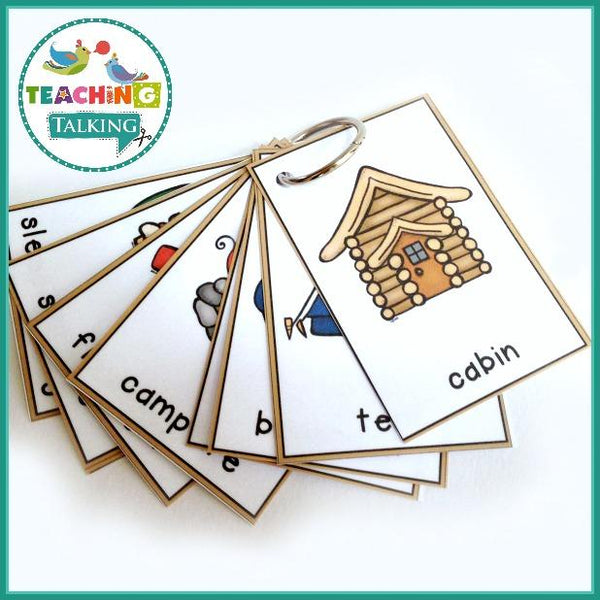 Camping Vocabulary Activities - Teaching Talking