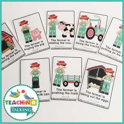 CCSS Aligned Vocabulary for Kindergarten - Farm Theme - Teaching Talking