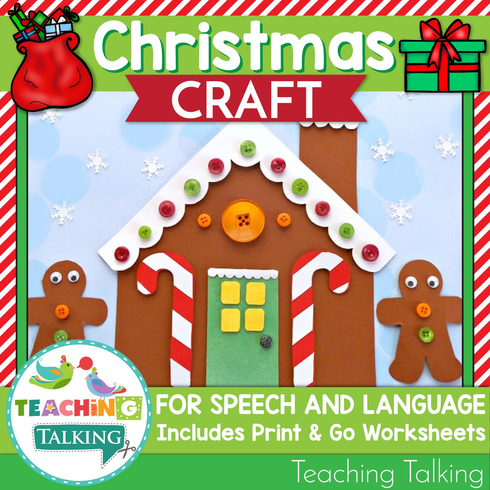 Christmas Speech Therapy Activities Value Bundle - Teaching Talking