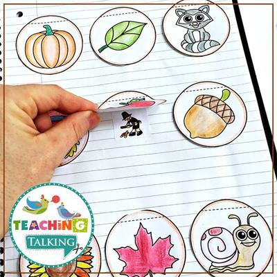 Fall Articulation Activities for Notebooks - Teaching Talking