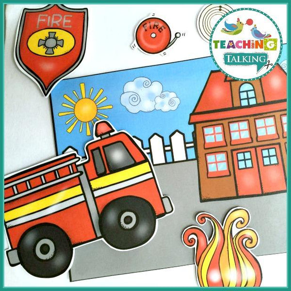 Fire Safety Vocabulary Activities - Teaching Talking