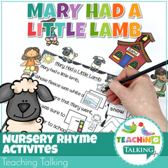 Mary Had A Little Lamb Nursery Rhyme