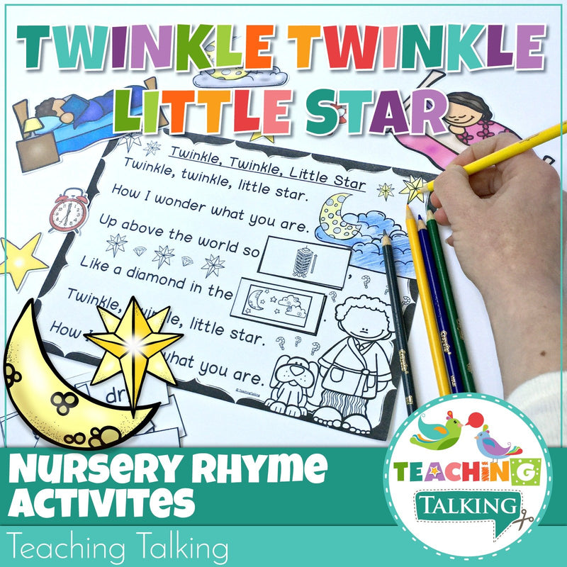 Nursery Rhyme Activities for Speech Therapy - Teaching Talking