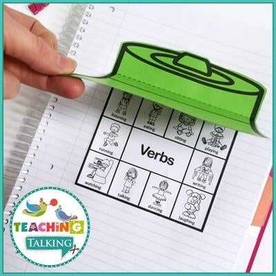 Preschool Notebooks for Speech and Language Therapy - Teaching Talking