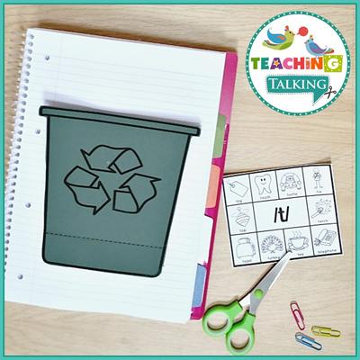 Preschool Notebooks for Speech and Language Therapy - Teaching Talking