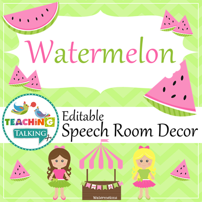 Summer Speech Therapy Activities Value Bundle - Teaching Talking