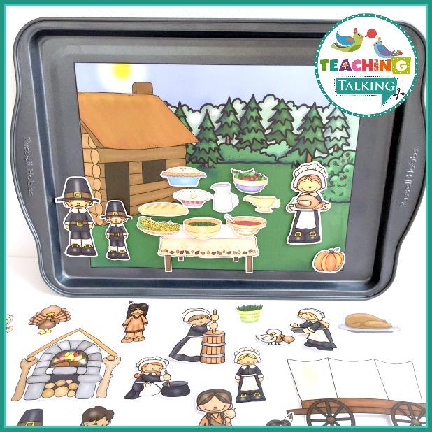 Thanksgiving Speech Therapy Activities Value Bundle - Teaching Talking