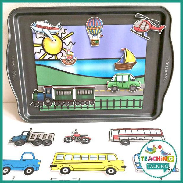 Transportation Vocabulary Activities - Teaching Talking